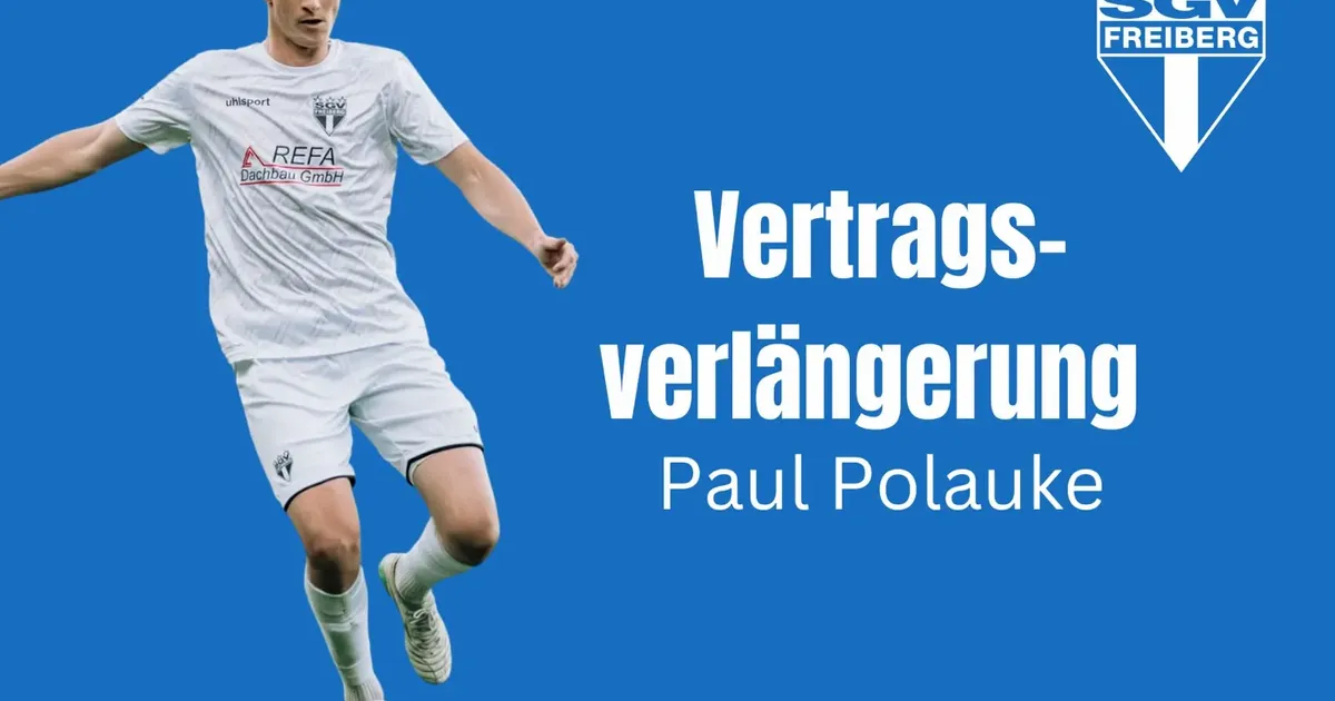 Paul Polauke verlängert beim SGV Freiberg | SGV Freiberg